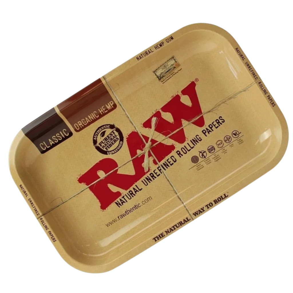 BANDEJA RAW LOGO RECTANGULAR METAL - Licorería Alvear